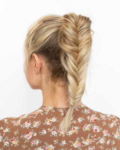 How to Do a Fishtail Pony | Cup of Jo