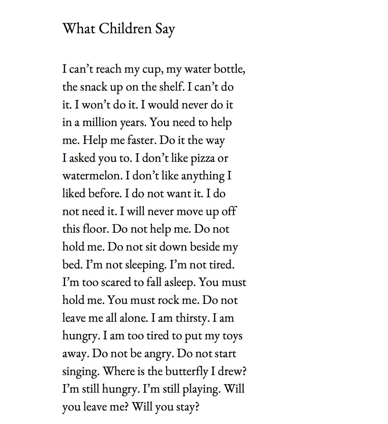 Three Things #1 - by Rebecca Marie - Three Things