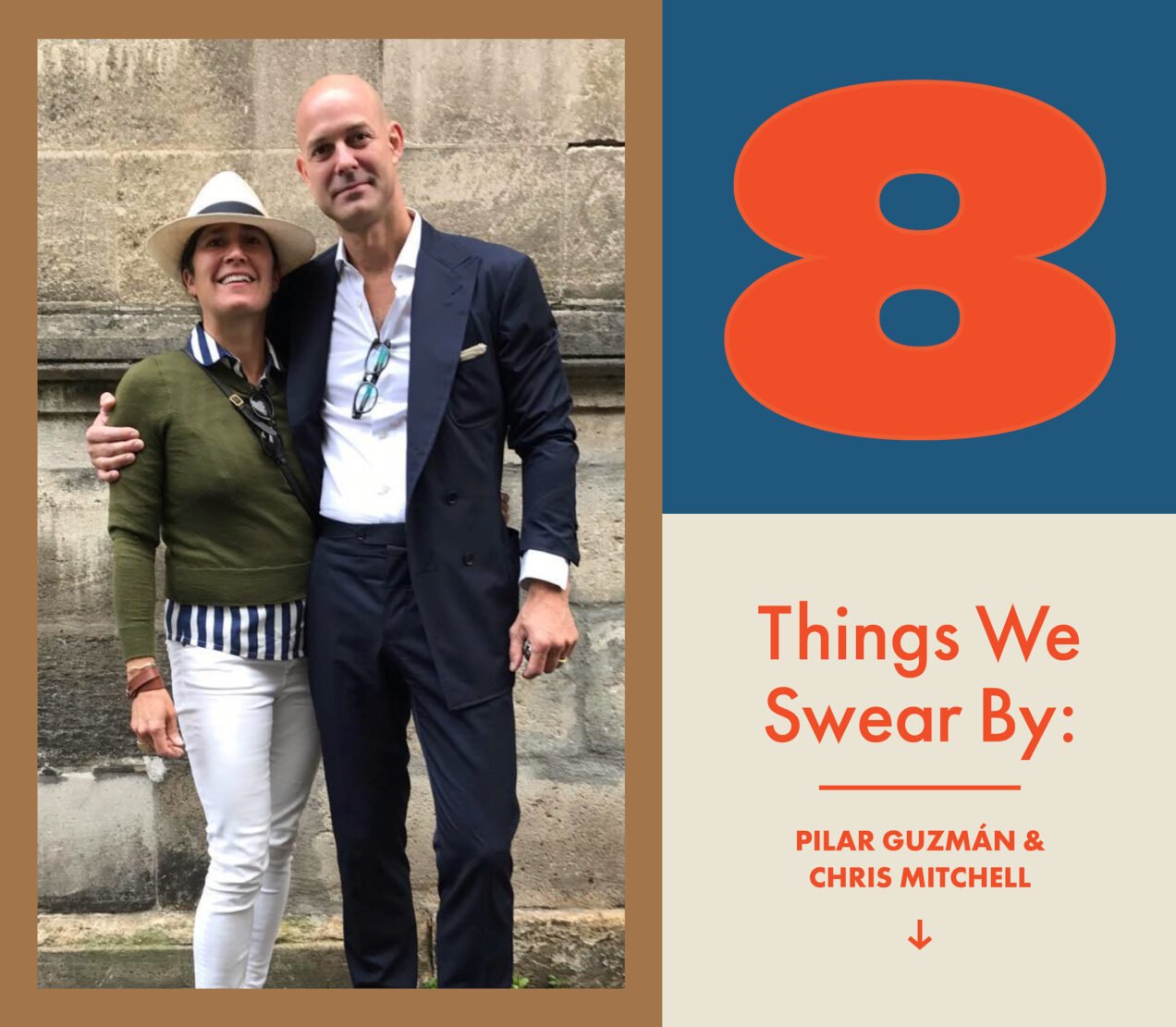 8 Things Pilar Guzmán and Chris Mitchell Swear By | Cup of Jo