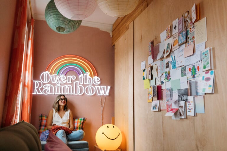 This Reader's Husband and Friend Built Her an Introvert Nook | Cup of Jo